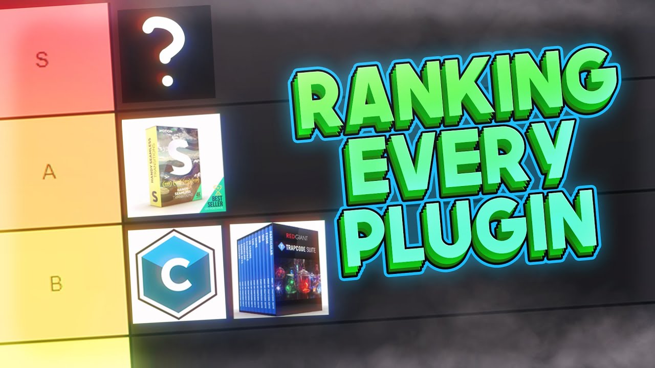 After Effects Plugin Tier List! - YouTube
