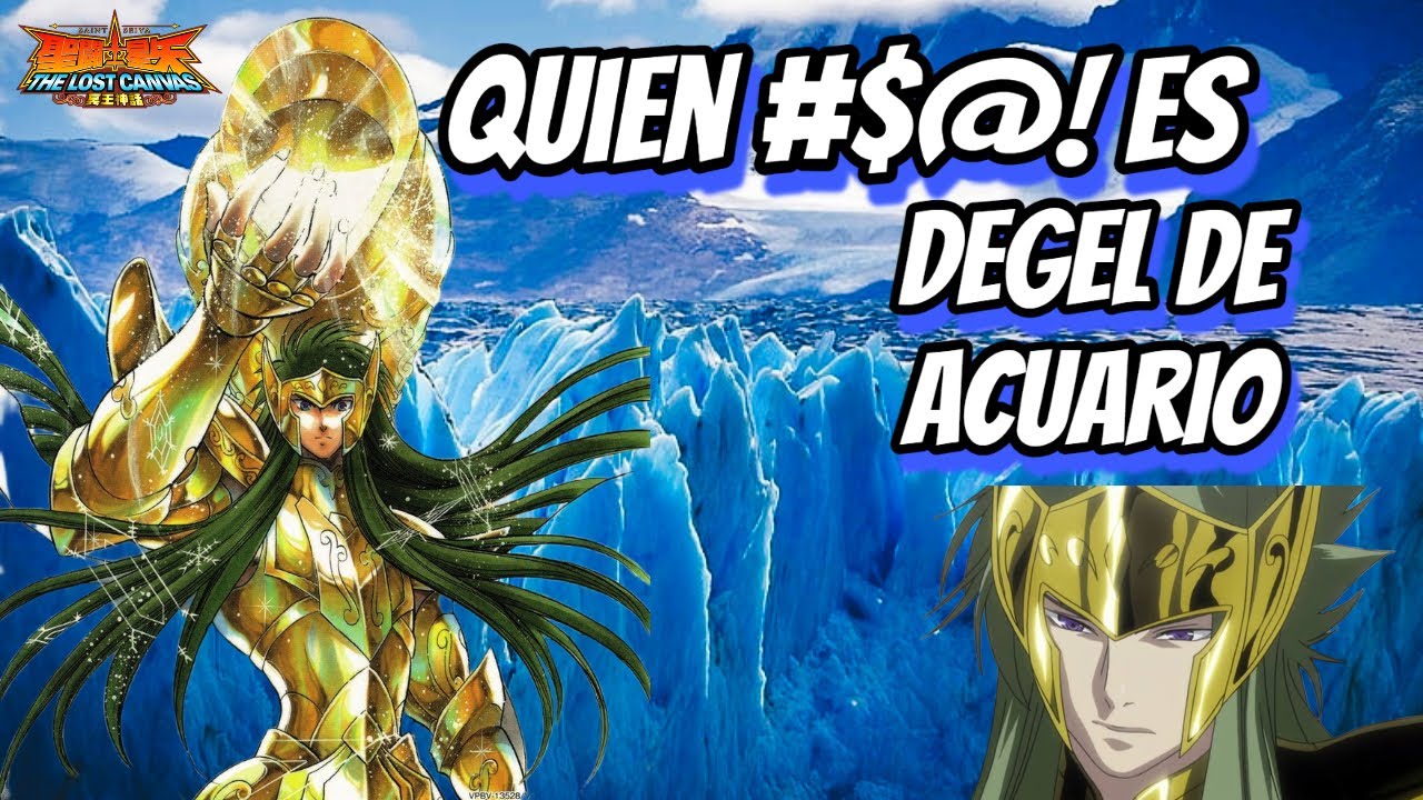 ¿Quién es Degel de Acuario? El Intelectual ♒♒♒ Saint Seiya Lost Canvas ...