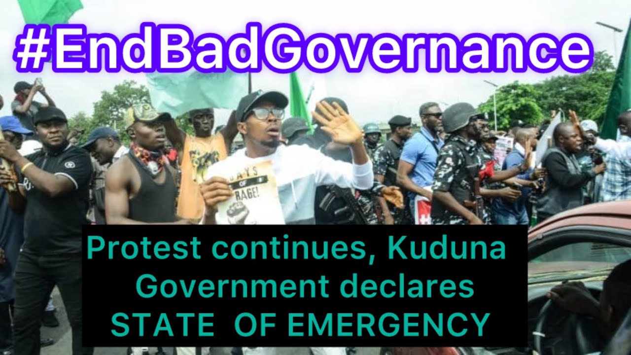 Day 6: Protest get serious in Nigeria, KADUNA declares State of ...