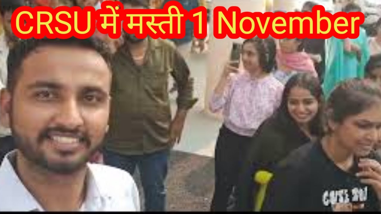 1 Nov 2023 in #CRSU #Jind - YouTube