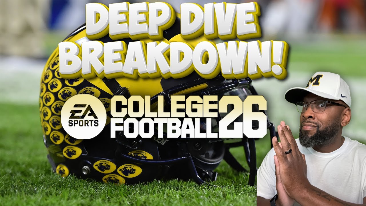 College Football 26 DEEP DIVE Gameplay Breakdown - YouTube