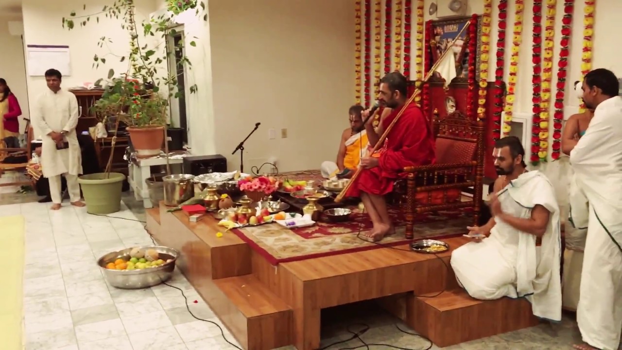 Shri Chinna Jeeyar Swami @ Hindu Temple Las Vegas - YouTube