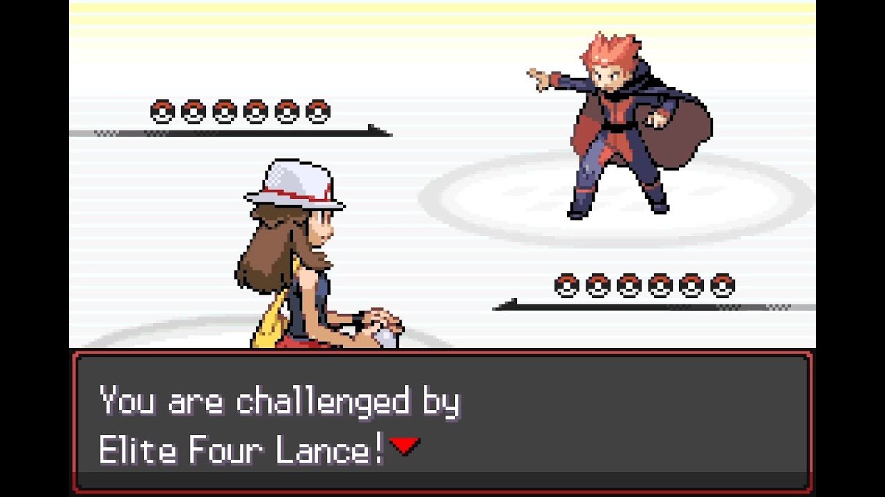 Pokemon Radical Red Elite 4 Lance - YouTube
