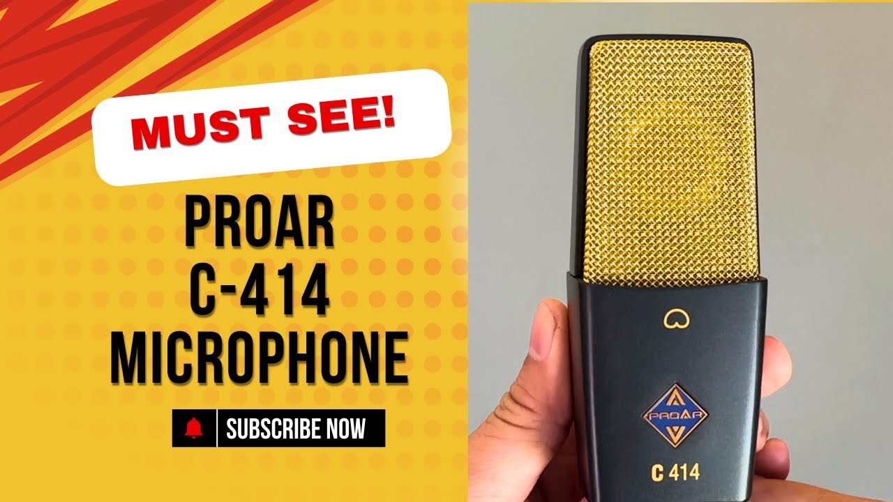 This Cheap Pro Microphone Rocks! The ProAr C-414 Reviewed - YouTube