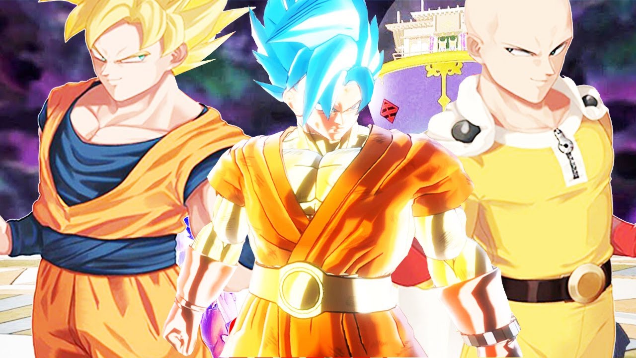 Goku Kết Hợp Saitama Trong One Punch Man Trở Thành Gotama Super Saiyan ...
