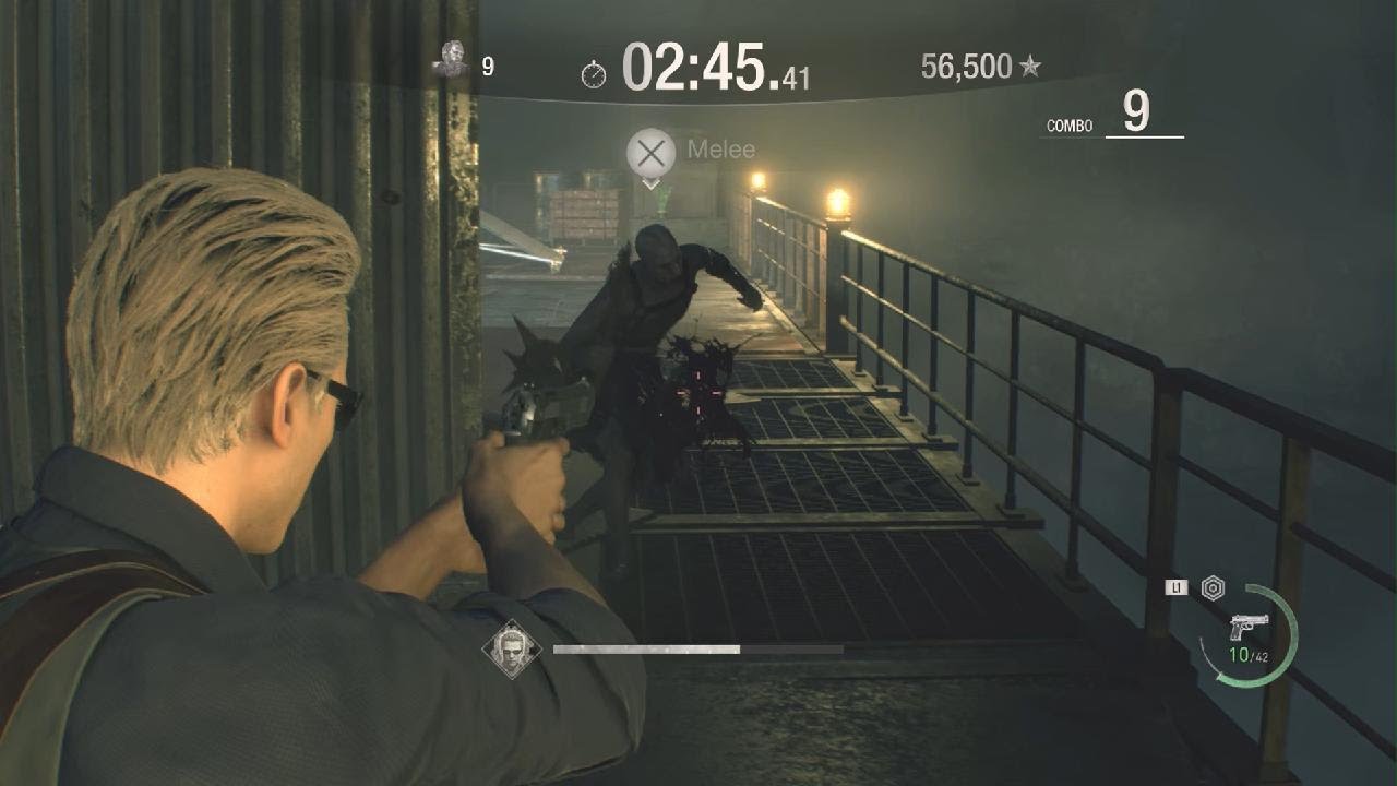 Resident Evil 4 Remake Mercenaries Wesker Docks PS5 - YouTube