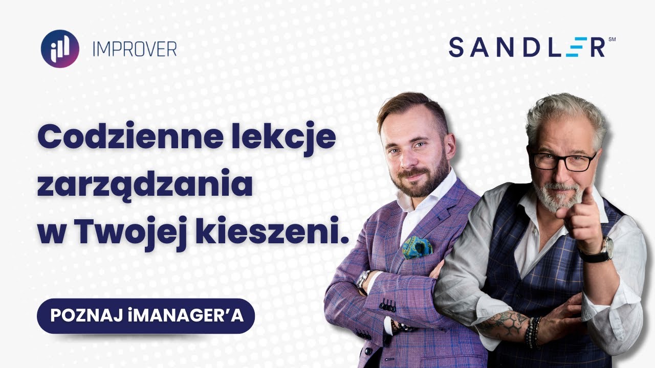iManager - nowy program w Sandler Training Polska - YouTube