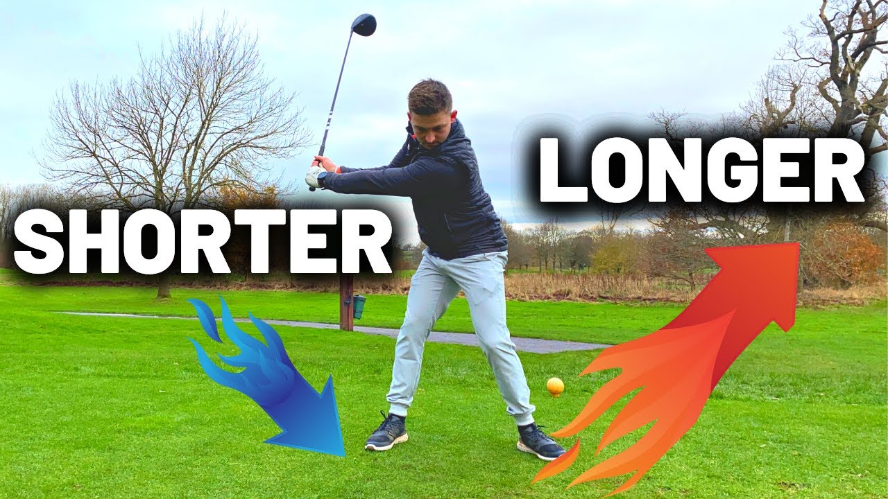 Swing SHORTER but hit the golf ball further!! (Perfect for Seniors ...
