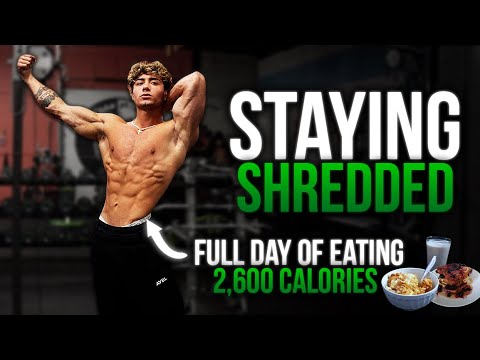 WHAT I EAT TO GET SHREDDED - YouTube