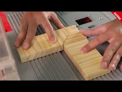 Scie à table TOTAL TS5152542 - YouTube