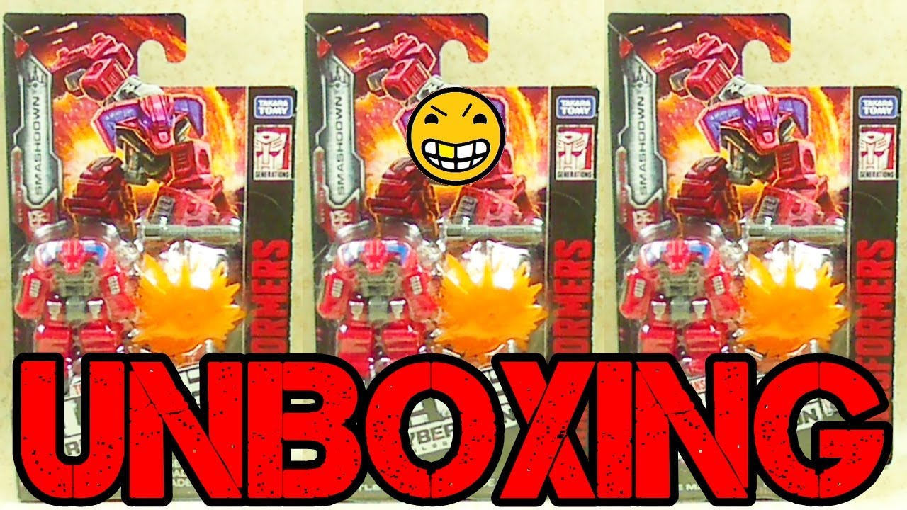 UNBOXING: Transformers Siege Battle Master Smashdown - YouTube
