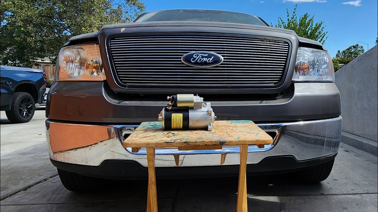 Ford F-150 - Starter Replacement - YouTube