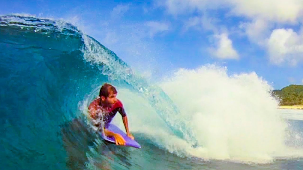 Eric Gamez - Bodyboard Cook Islands Leftovers - YouTube