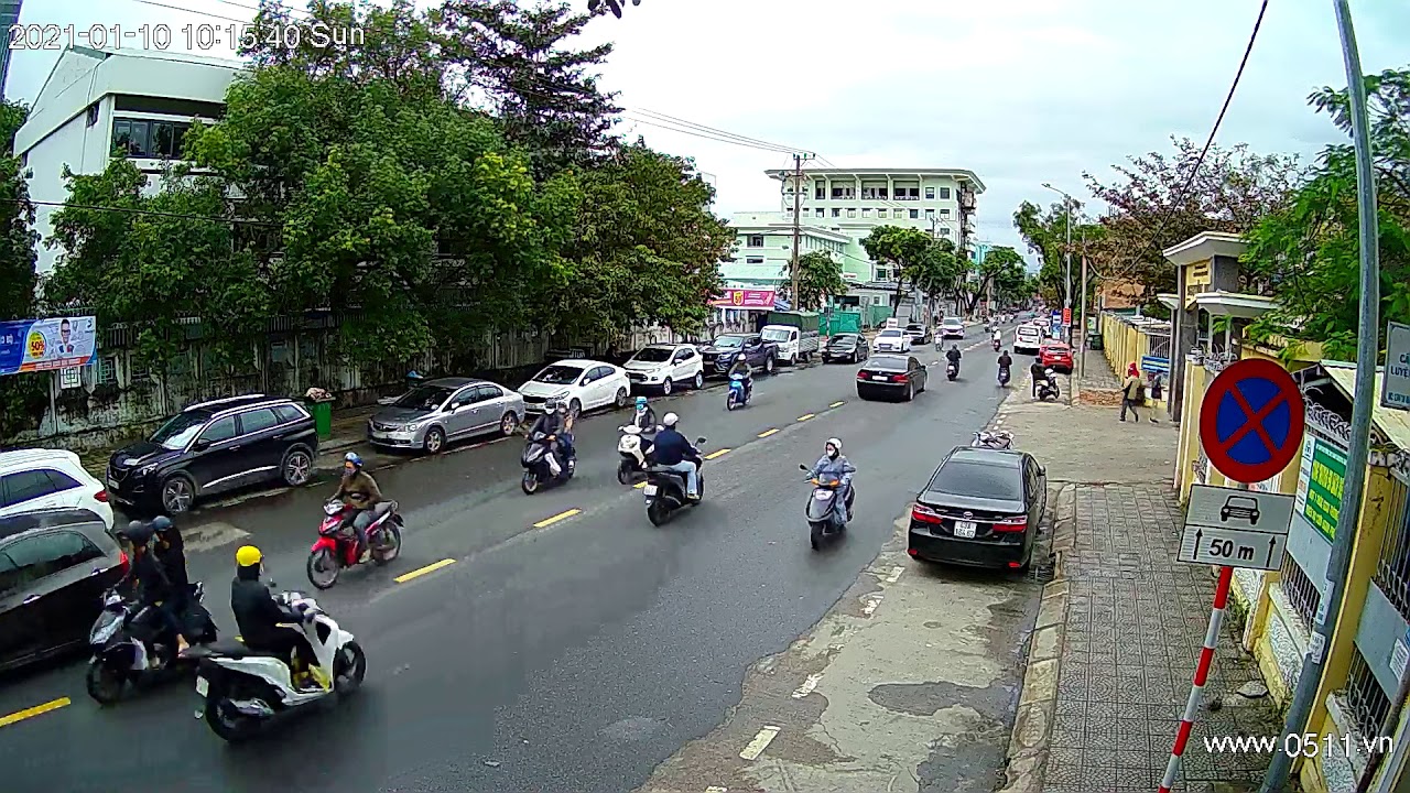 Camera cổng trường Nguyễn Huệ Đà Nẵng chiều 10/01/2021 10h08-12h08 ...