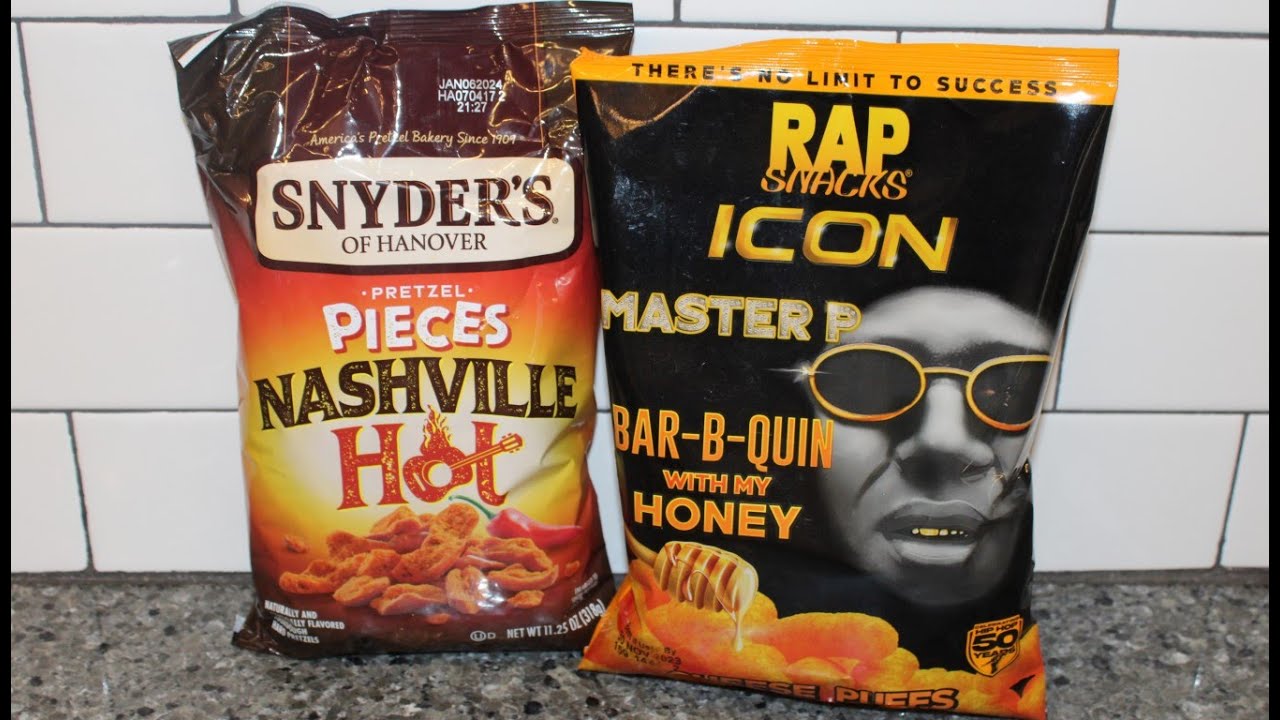 Snyder’s of Hanover Nashville Hot & Rap Snacks Icon Master P Bar-B-Quin ...