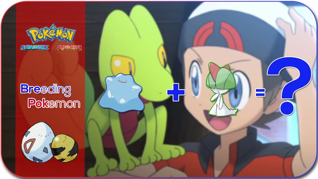 Como fazer Breeding em Pokemon Omega Ruby e Alpha Sapphire [How to make ...