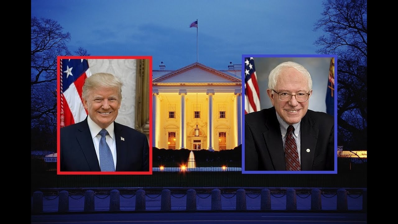 Donald Trump vs. Bernie Sanders | Election Night 2020 - YouTube