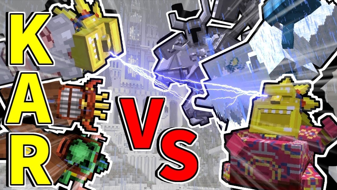 Minecraft｜KAR小隊 vs 魔物模組 - YouTube