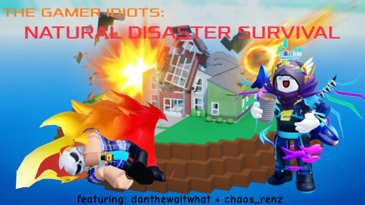 The Gamer Idiots: Natural Disaster Survival - YouTube