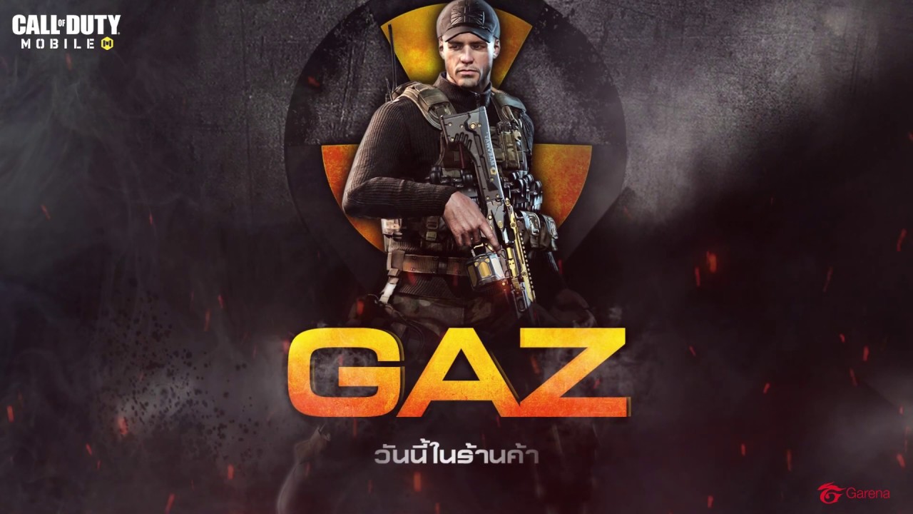 [CODM CHARACTER] - GAZ ตัวละครใหม่สุดแนว - YouTube