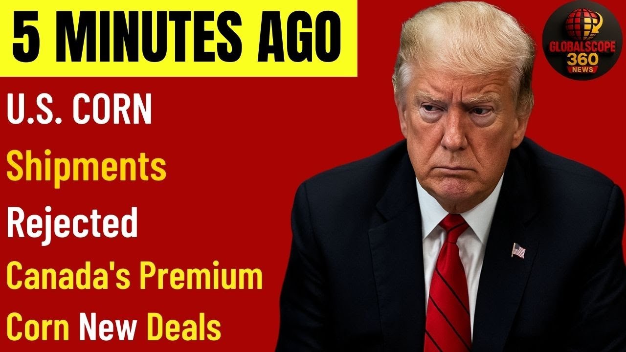 Trump Furious as U.S. Corn Rejected — Canada’s Billion-Dollar Corn ...