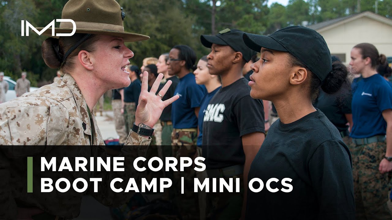 Mini Officer Candidates School | U.S. Marine Corps....! - YouTube