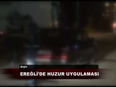 Ereğli'de Huzur Uygulaması