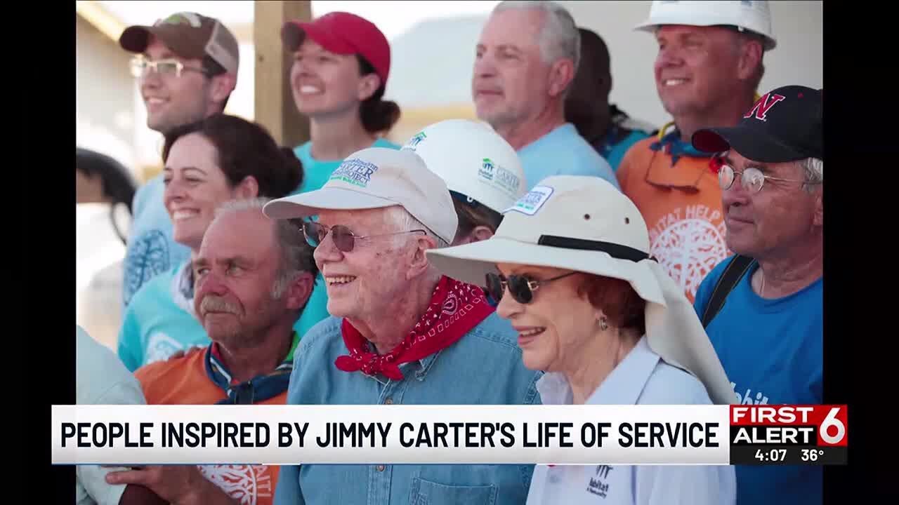 Habitat Omaha staff, volunteers share stories of Jimmy Carter's ...