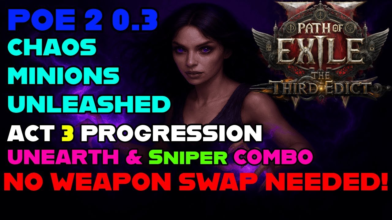 ACT 3 FINISHED! Witch Minions Build Progress (Gear, Skills & Tree ...