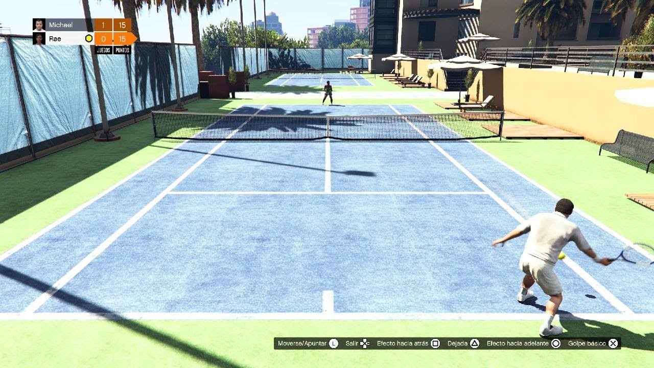 Grand Theft Auto V PS5 Juego tenis 👌 - YouTube