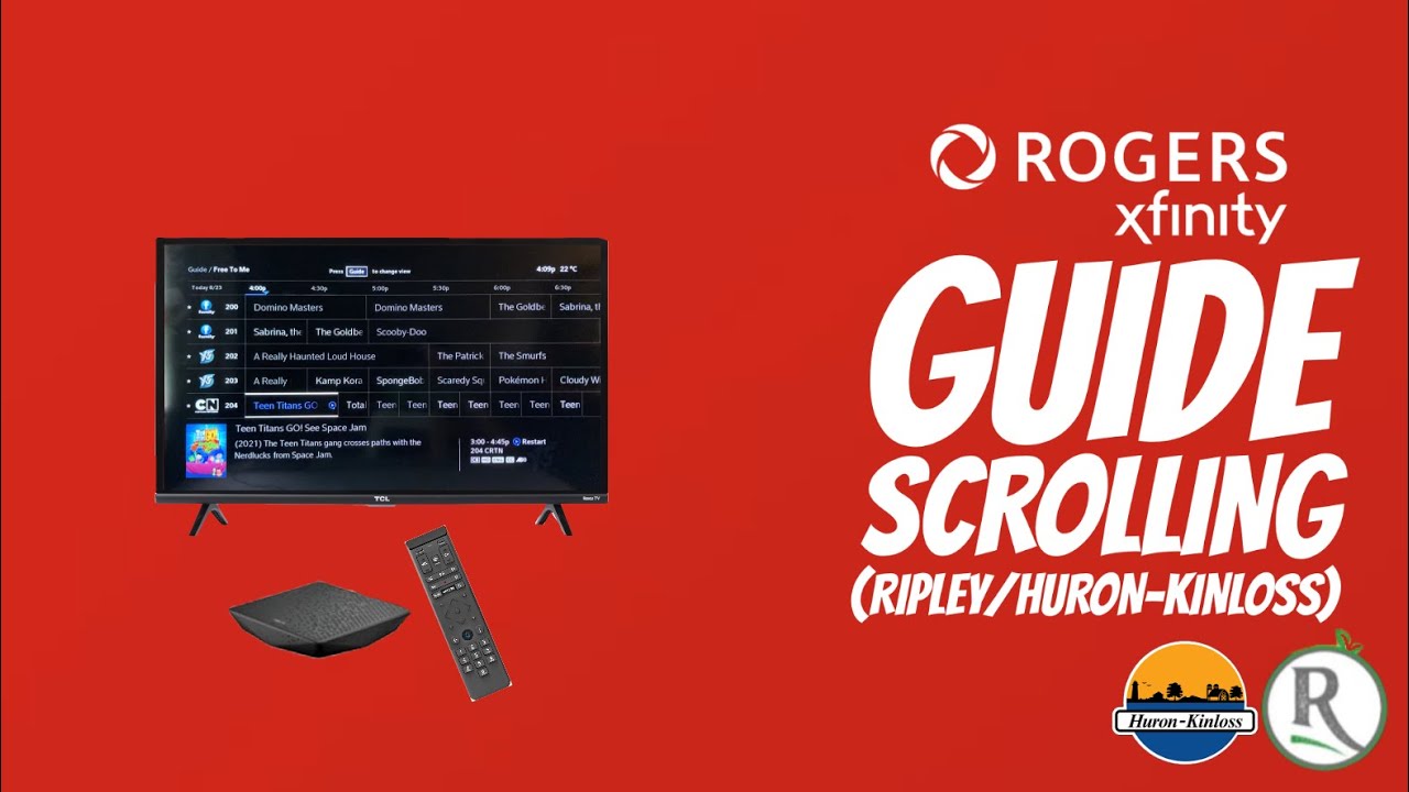 Rogers Xfinity - Guide Scrolling, Ripley, ON (August 23, 2025) - YouTube
