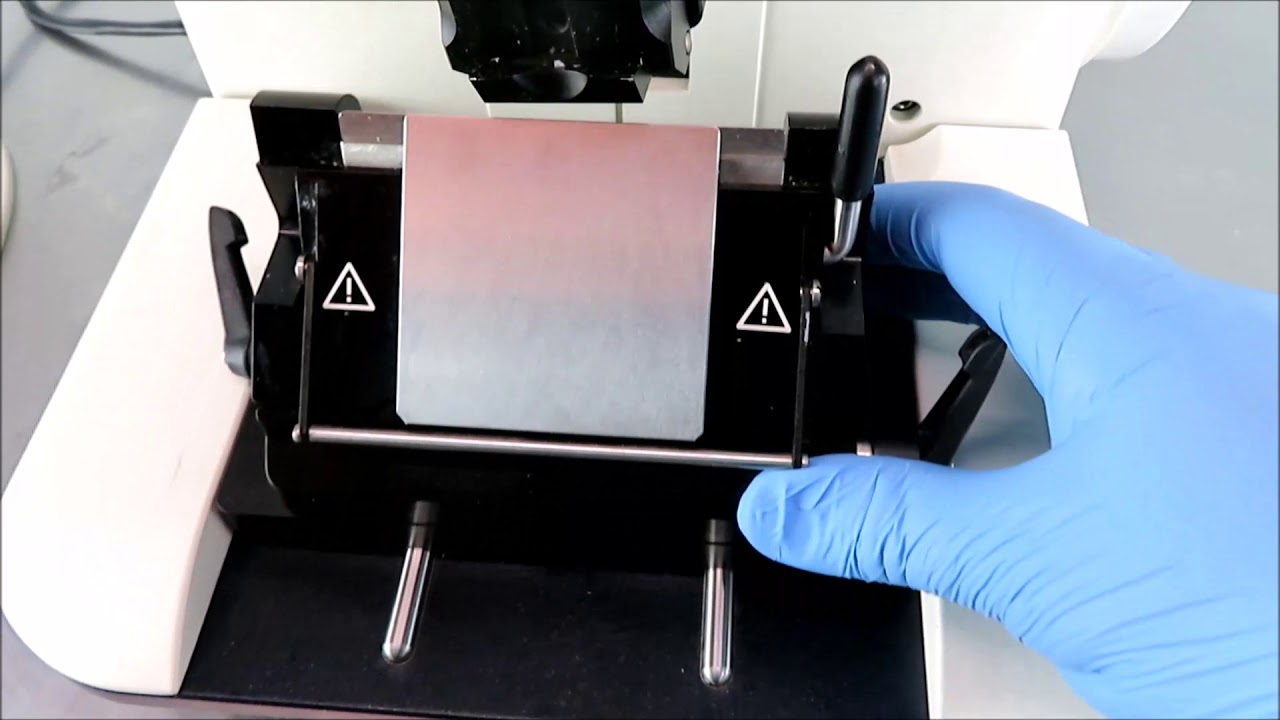 Leica RM 2155 Rotary Microtome - YouTube