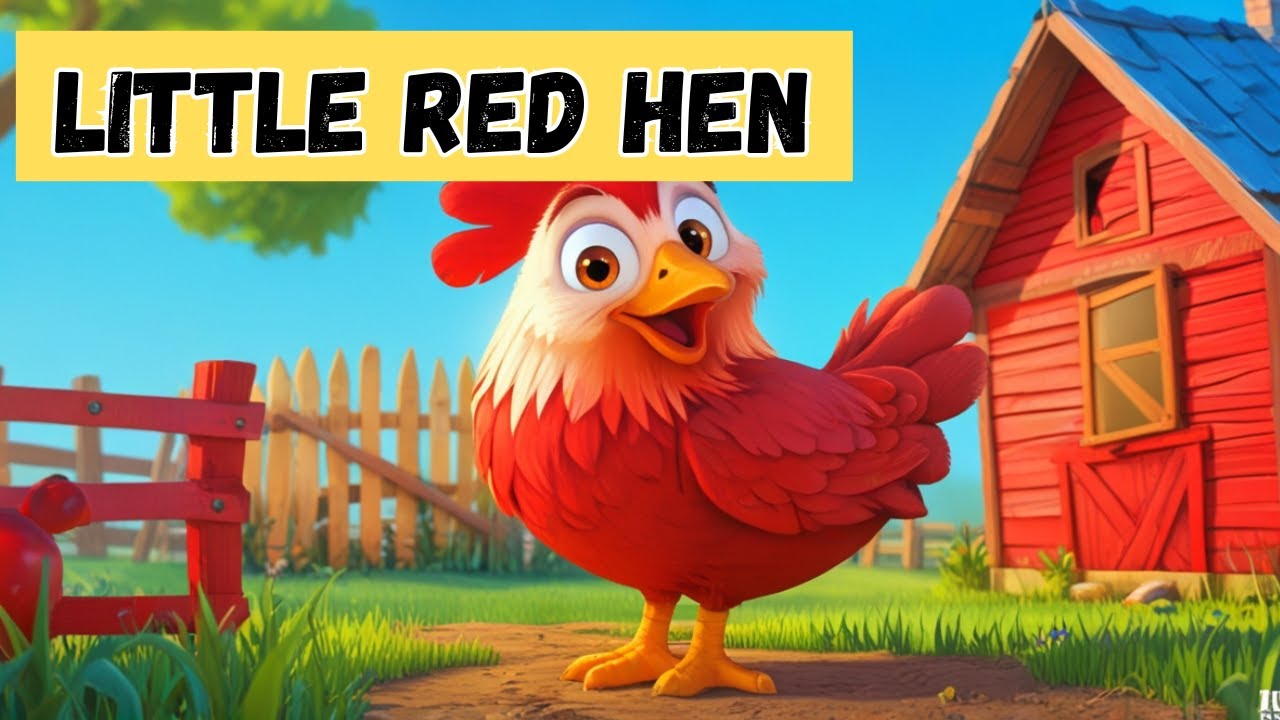 Little Red Hen Story For Kids | English Stories For Kids #kids #story ...