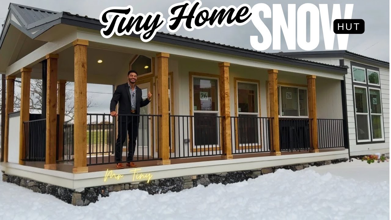 THE SNOW HUT - Winter-Ready TINY HOME with a Summer Soul - YouTube