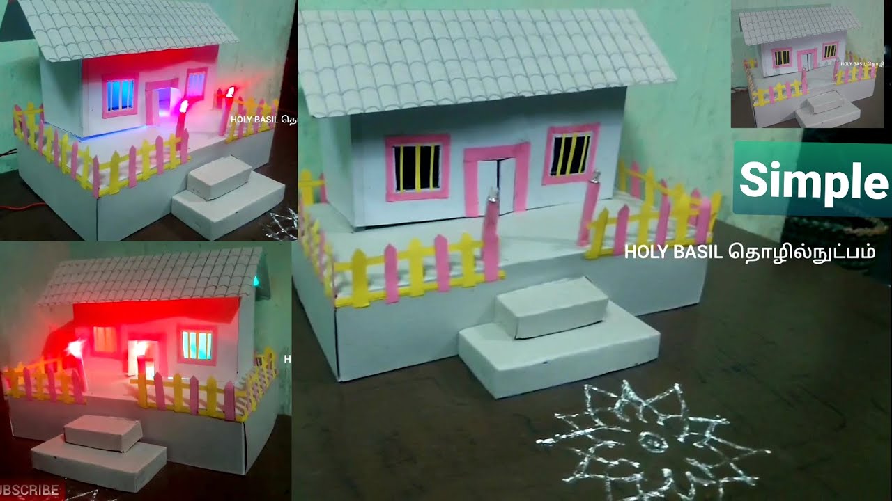 How to make miniature house | How to make miniature house with ...