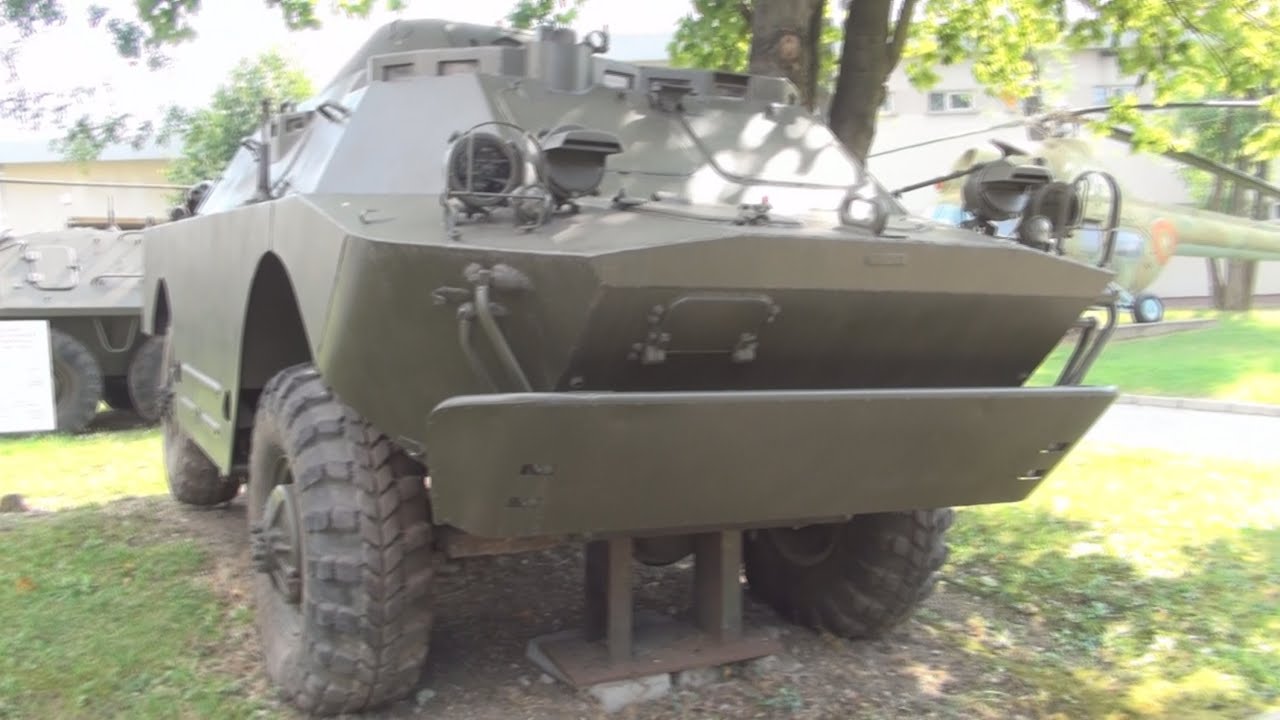 BRDM-2 Armoured Reconnaissance Patrol Vehicle (1963) Exterior in 3D 4K ...