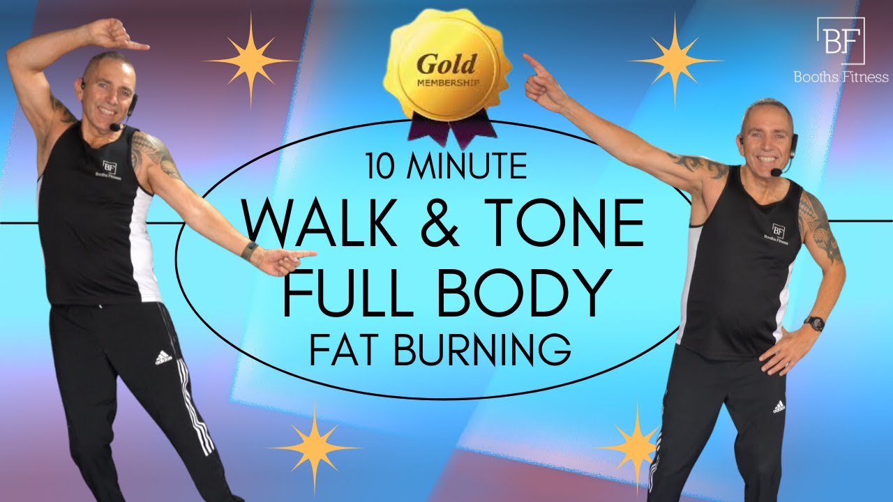 QUICK CARDIO WALKING & ABS: 10 Minute At Home Cardio Workout, Weight ...