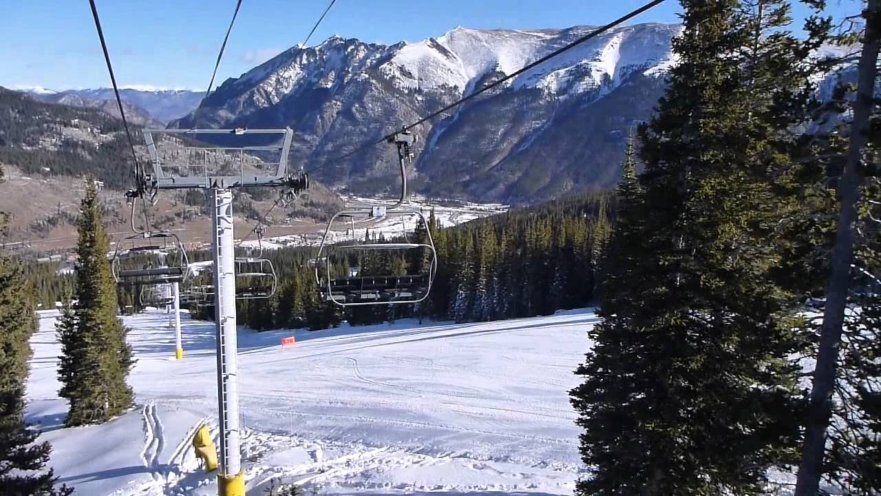 Copper Mountain American Flyer Lift at 0915 - YouTube