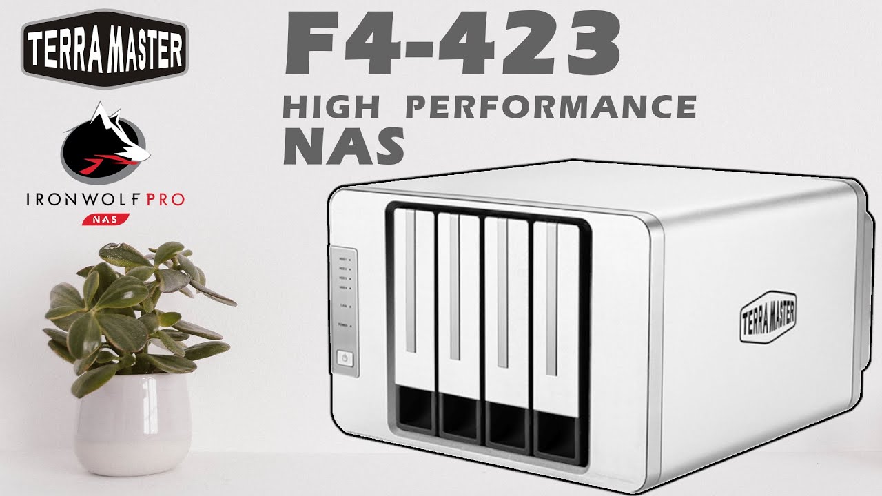 Terramaster F4-423 High Performance NAS im Review - 2.5Gbit läuft super! - YouTube