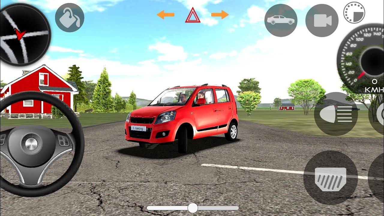 WagonR car gameplay| wagonr new update indian car simulator 3d| indian ...