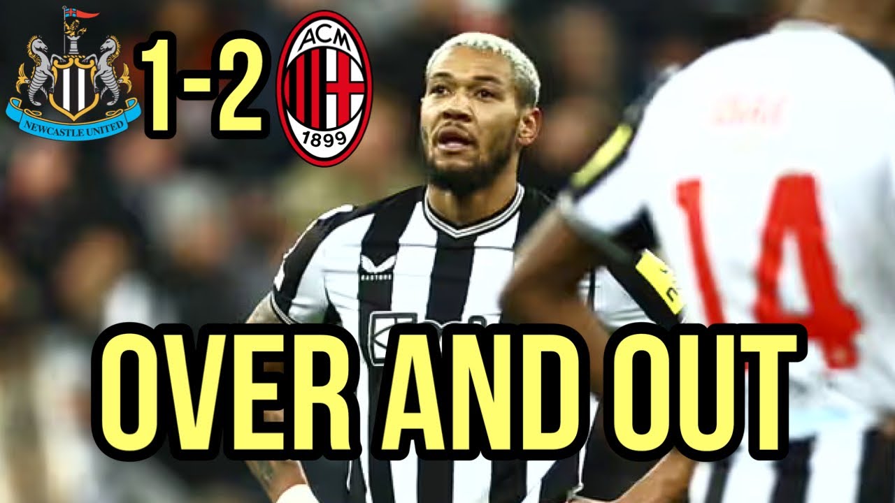 Newcastle CRASH OUT of Champions League WITH NO Europa back-up ...