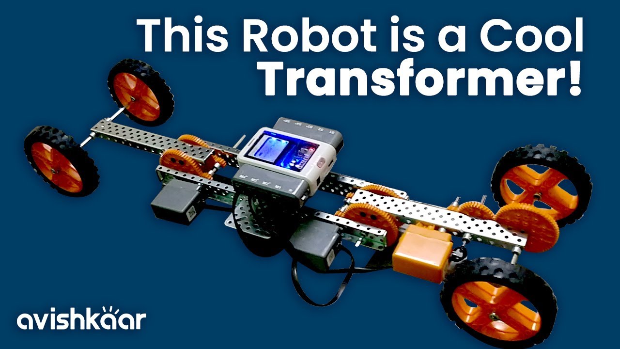 DIY Transformers Robot | Optimus Prime Robot | Shape Changing Robot ...