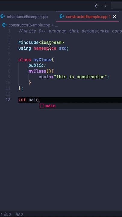 Constructor Example In C Program Codebucketht π₯π₯ Youtube