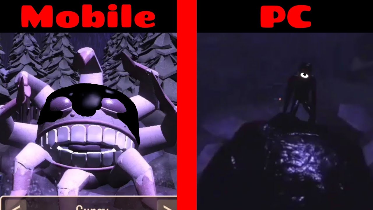 All Differences in the Final Cutscene! (Doors Floor 2) Mobile Vs PC ...