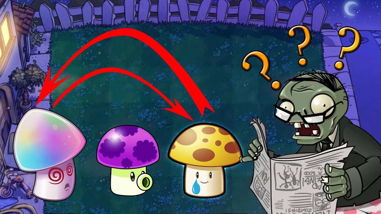 My Precious Mushrooms Pvz Reversed Role Challenge 2 Youtube