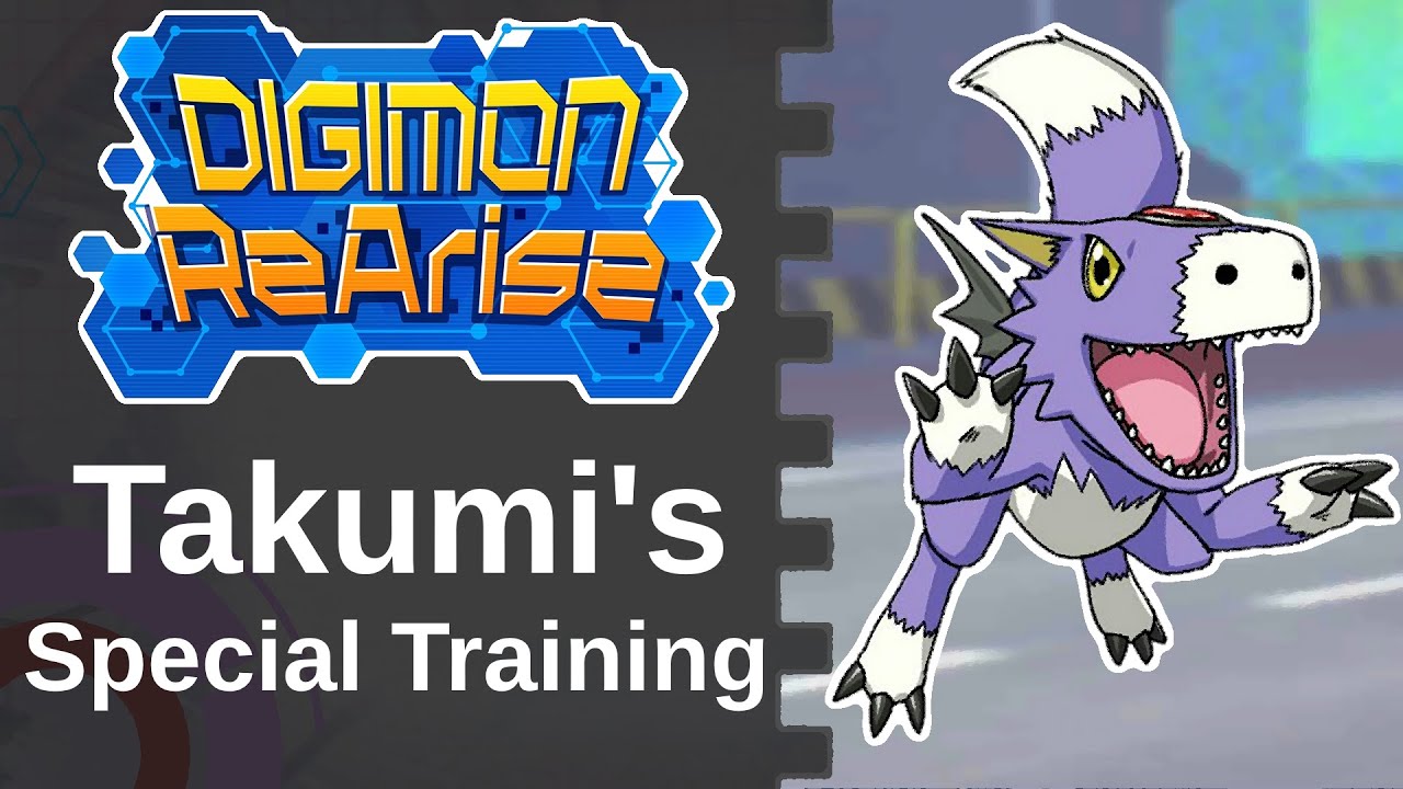 Digimon Rearise: Takumi's Special Training [JP🔊 / 🔽Dialog] (Season 1 ...