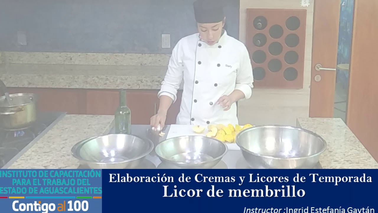 Elaboración de Licor de membrillo - YouTube