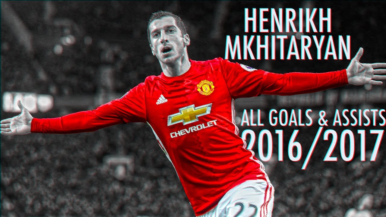 Henrikh Mkhitaryan 2016/17 - All Goals and Assists, Highlights HD ...