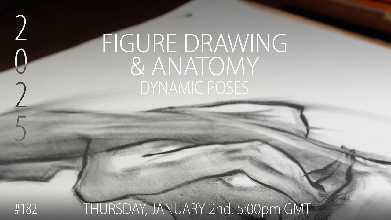 Figure Drawing - Dynamic Poses #182 - YouTube