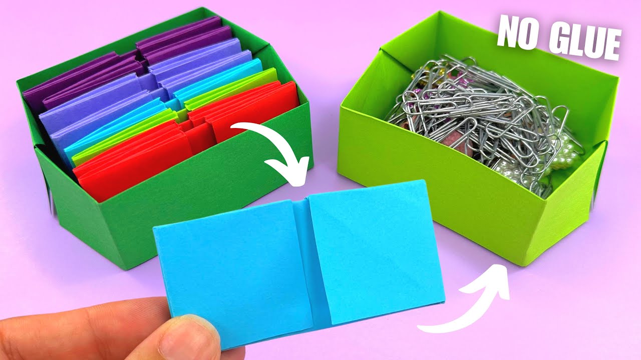 Origami pop up Box transformer. DIY origami pop out Surprise box. - YouTube